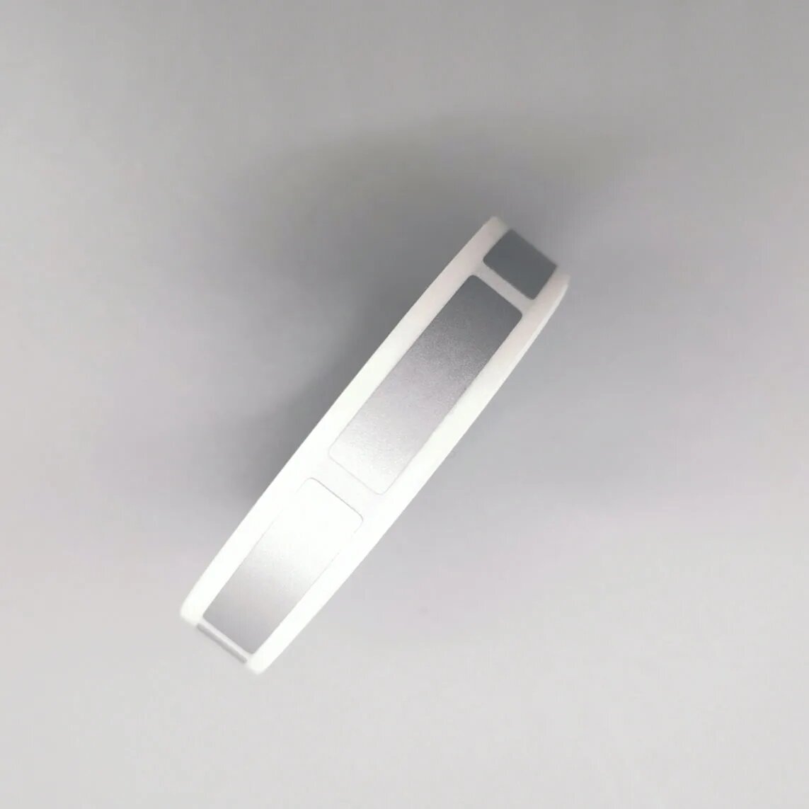Серые скретч-наклейки 8x30 мм, 1000 шт. Silver
