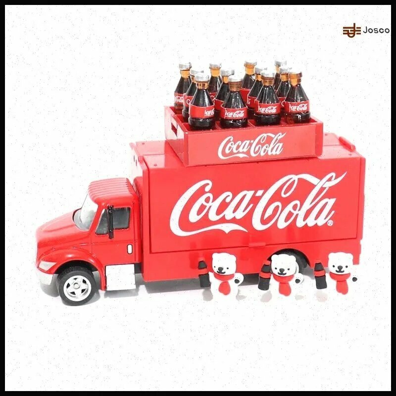 Coca-Cola модель транспортной тележки из сплава 1:64