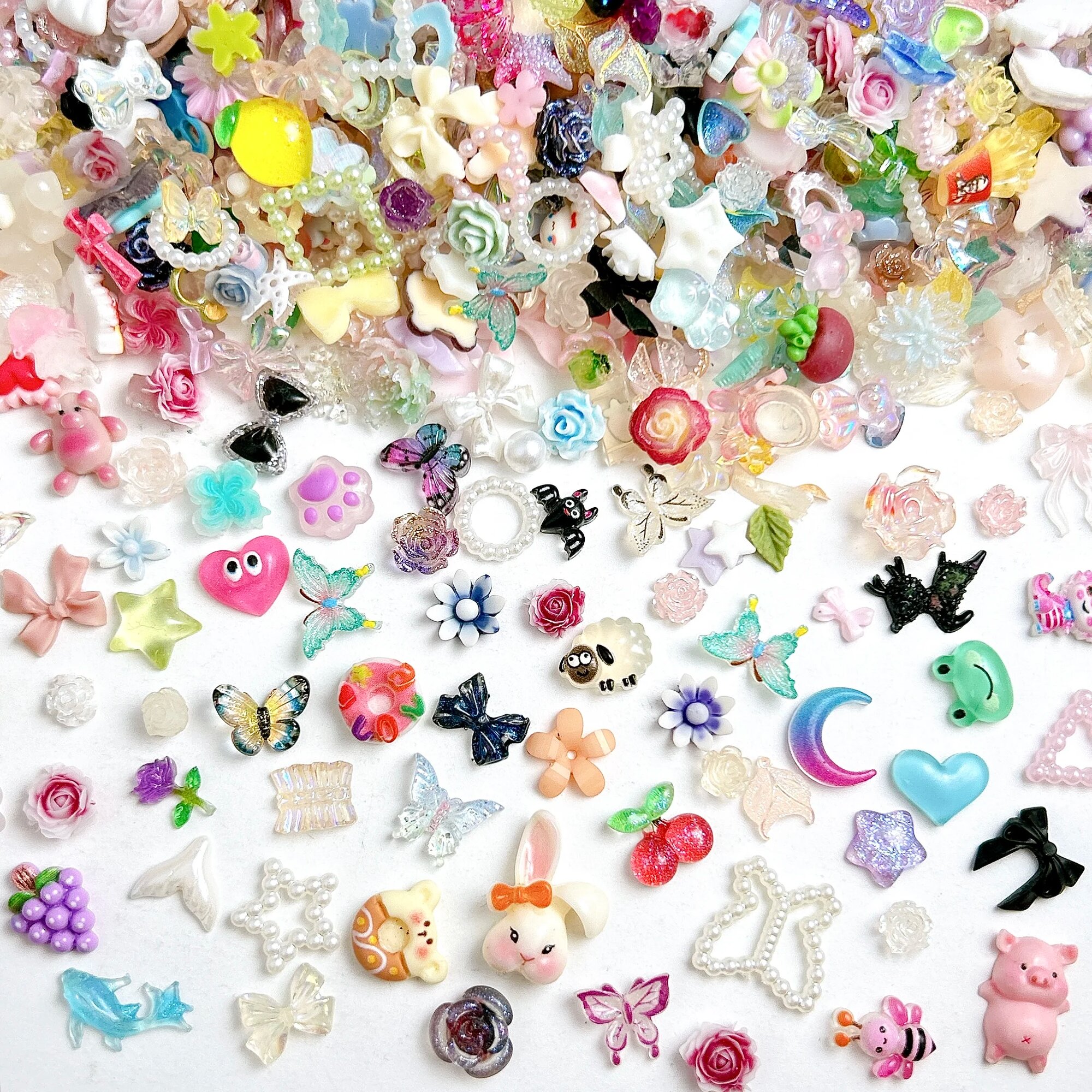 Набор для 3D дизайна ногтей 50 шт. A Mixed 50PCS