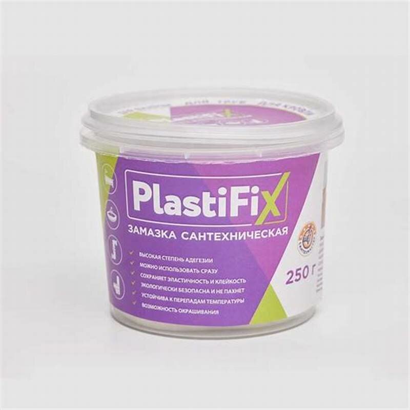 Сантехническая замазка PlastiFix, 50 г