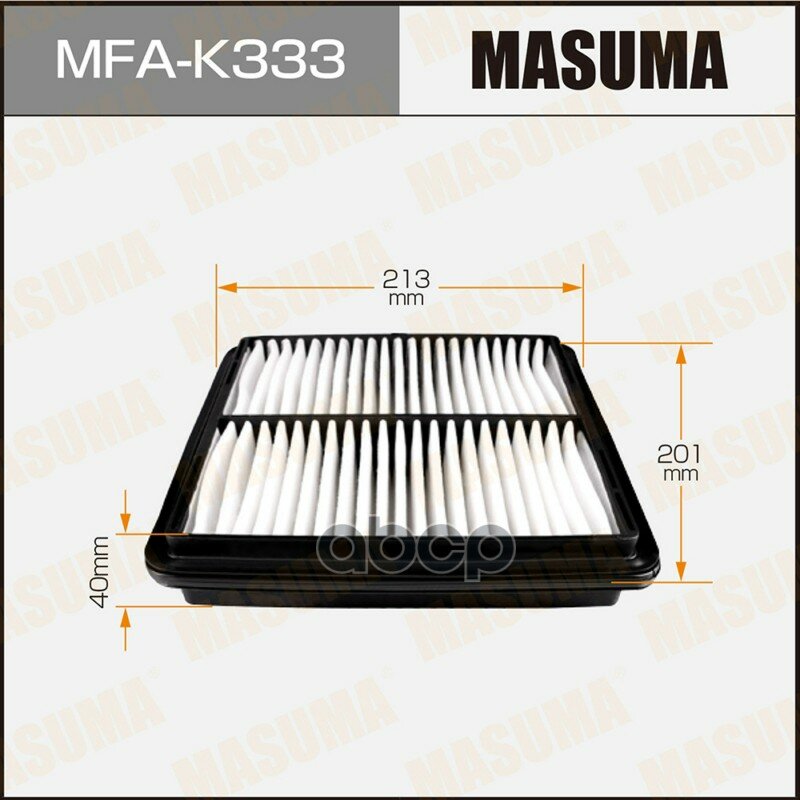 Фильтр воздушный Masuma арт. MFA-K333