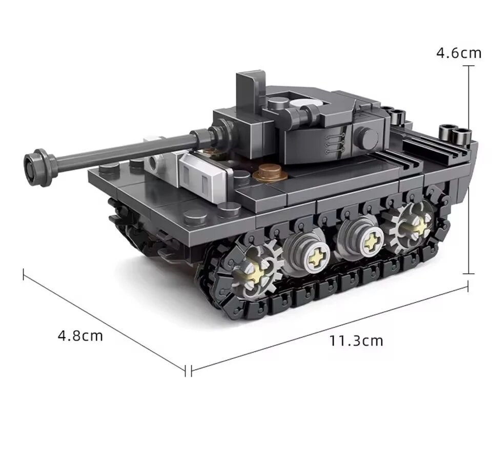 Конструктор танк Pz.Kpfw. B.W. без коробки