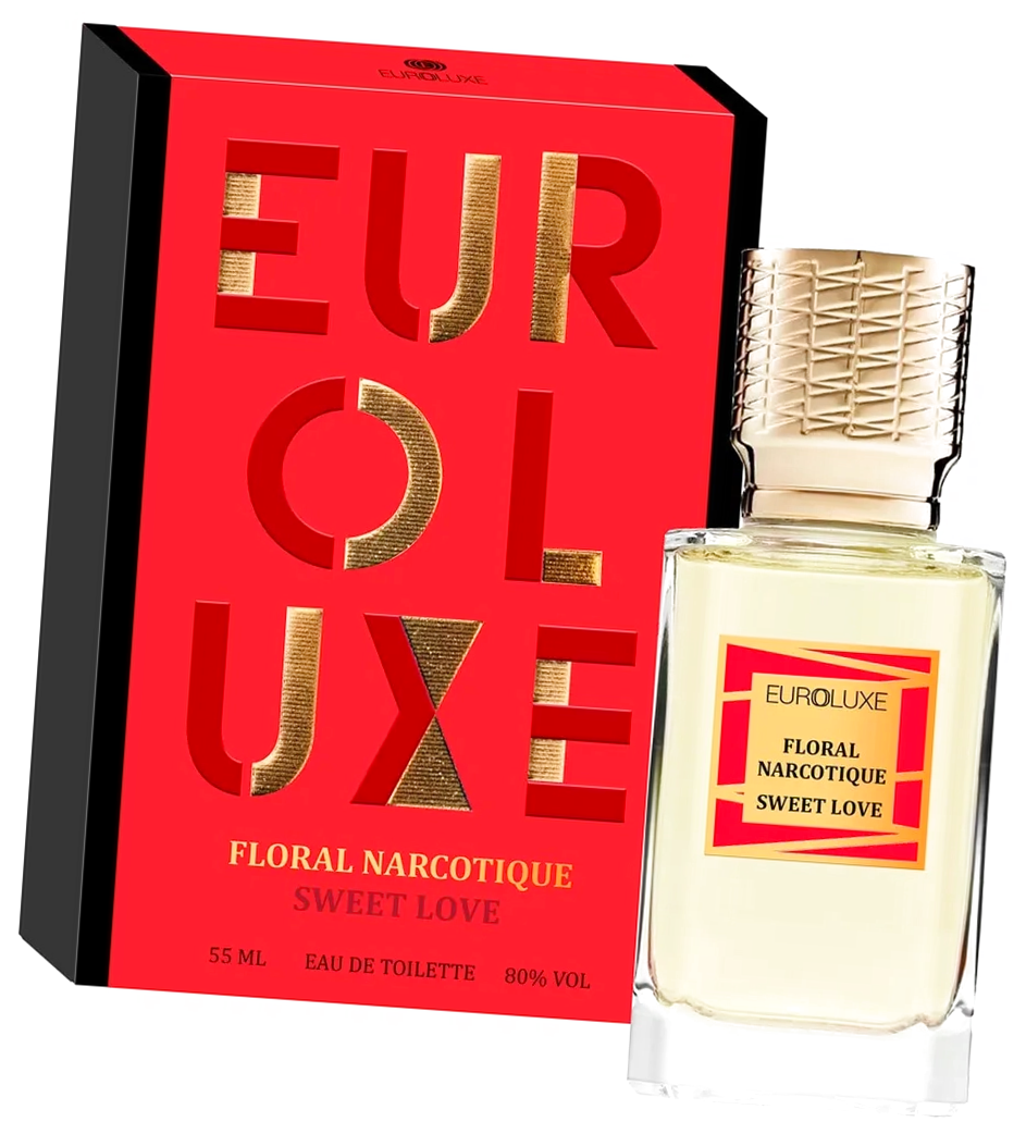 Евролюкс Флорал Наркотик Свит Лав туалетная вода для женщин 55 мл - Euroluxe Sweet Love