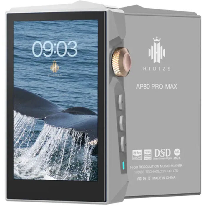 Музыкальный плеер Hidizs AP80 PRO MAX серый