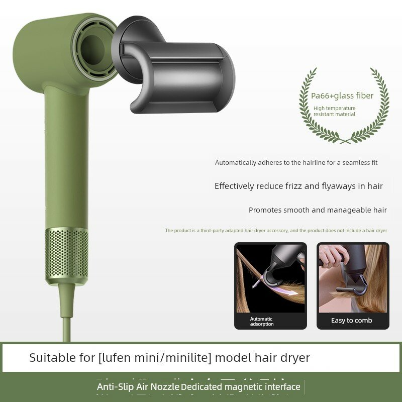 Suitable for Leifen Mini Hair Dryer Drying Nozzle, Curling Fluffy Diffuser Nozzle, Hair Styling Dryer Accessories