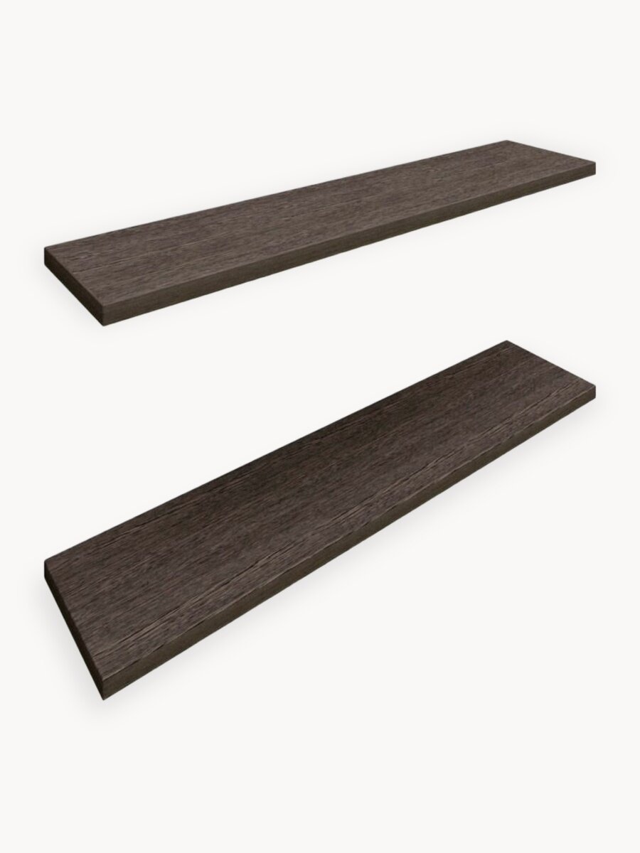 Полка настенная парящая VFaktory, набор из 2 штук, 60см х13 см