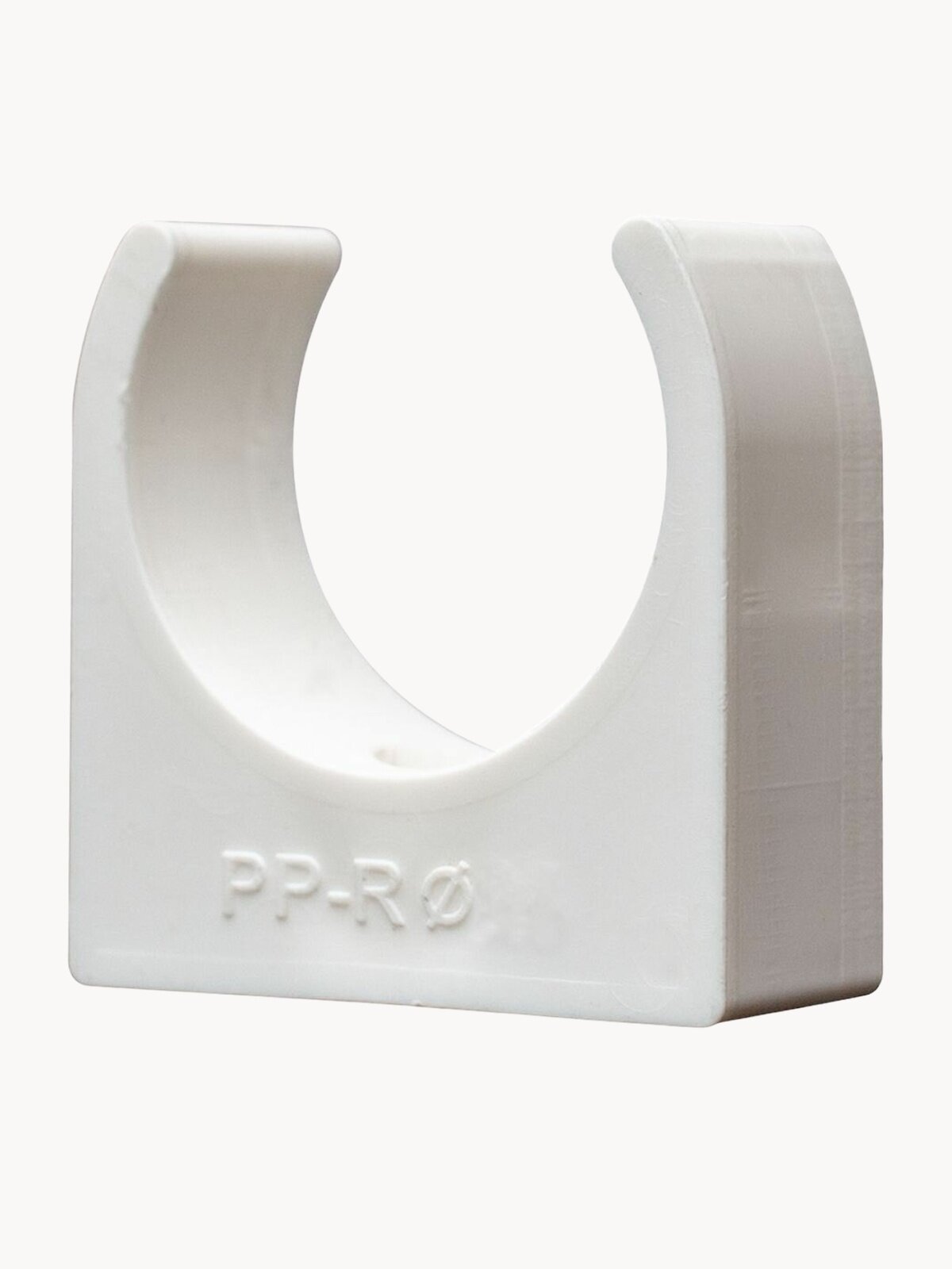 Опора (клипса) полипропиленовая для крепления труб 20 мм СТМ пласт