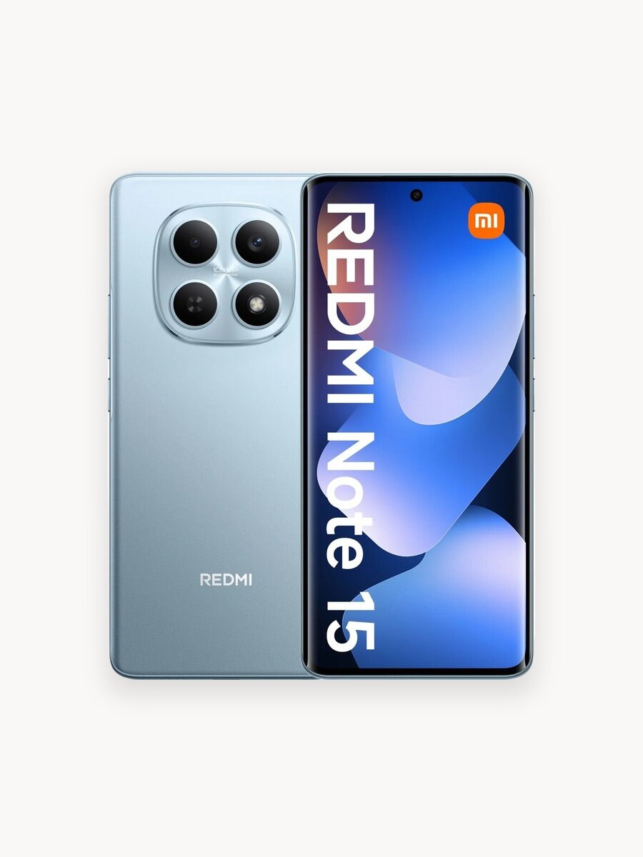 Смартфон Redmi Note 15 RU 6+128 Glacier Blue