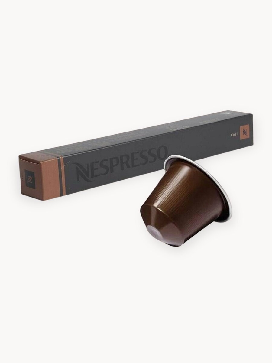 Кофе в капсулах Nespresso Original Cosi, для капсульной кофемашины Неспрессо, 10 капсул в 1 упаковке