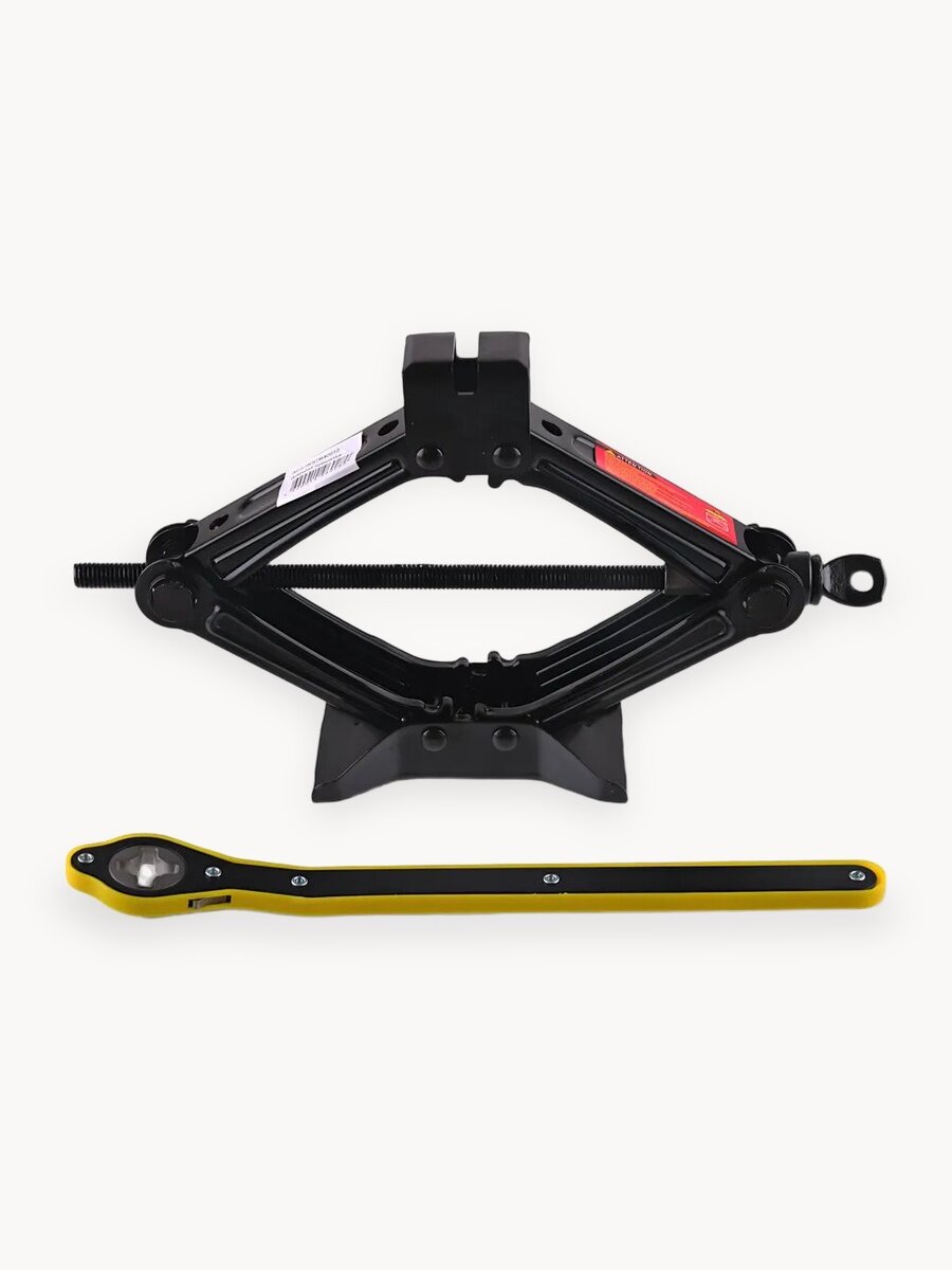 Домкрат механический с трещоткой 1.5 т