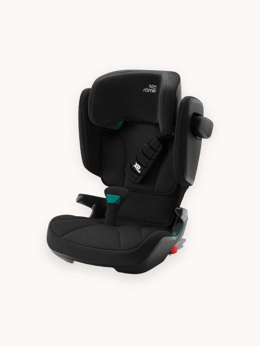 Автокресло детское Britax Roemer KIDFIX i-SIZE Cosmos Black для детей от 3,5 до 12 лет, ростом 100-150 см, весом 15 - 36 кг, с isofix, черный