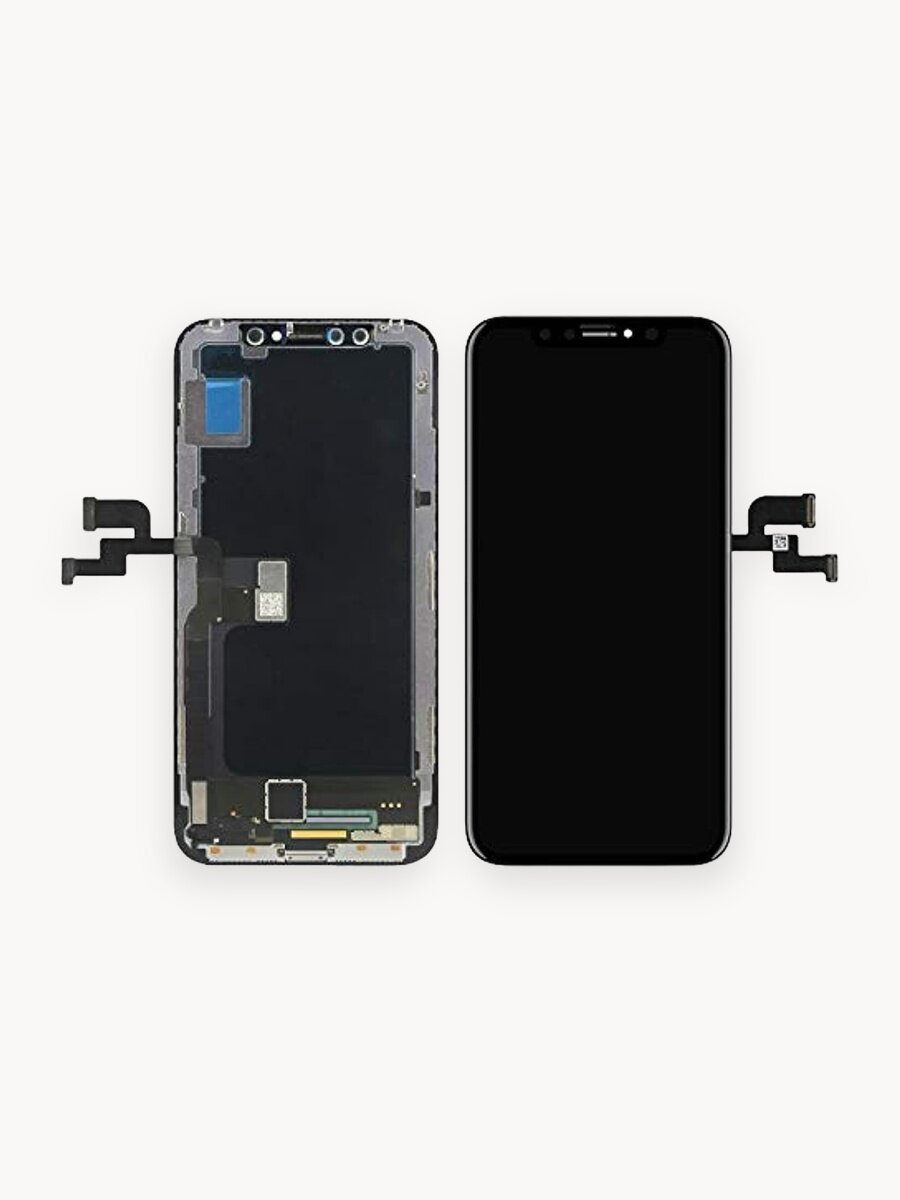 Дисплей Standard для iPhone X в сборе с тачскрином, чёрный Lcd Display