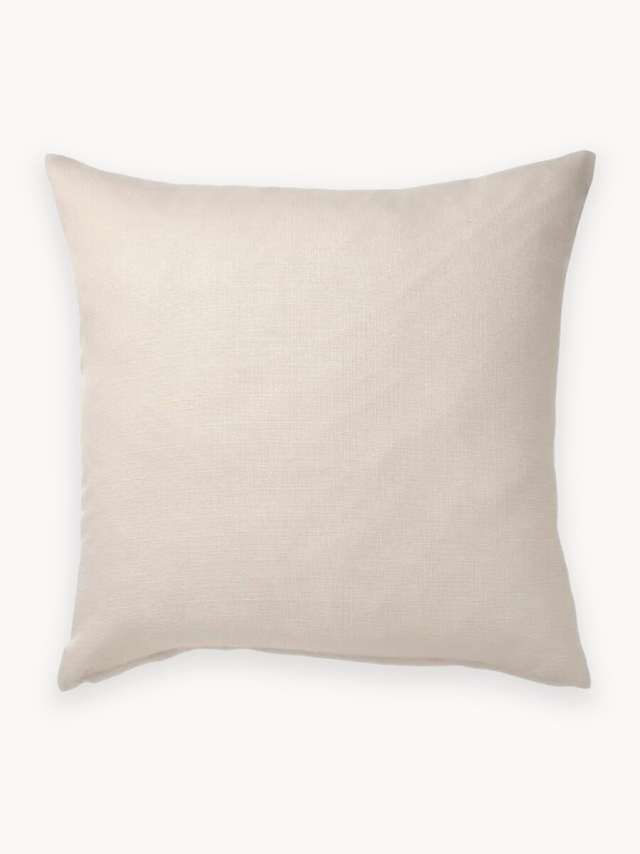 Наволочка декоративная 50x50 см светлый серо-бежевый IKEA MAJBRAKEN майбрэкен
