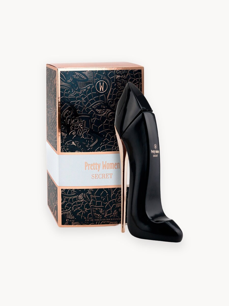 Туалетная вода женская Vinci Pretty Women Secret 90 мл, восточно-цветочный сладкий аромат, кофе ваниль тонка, духи жен.