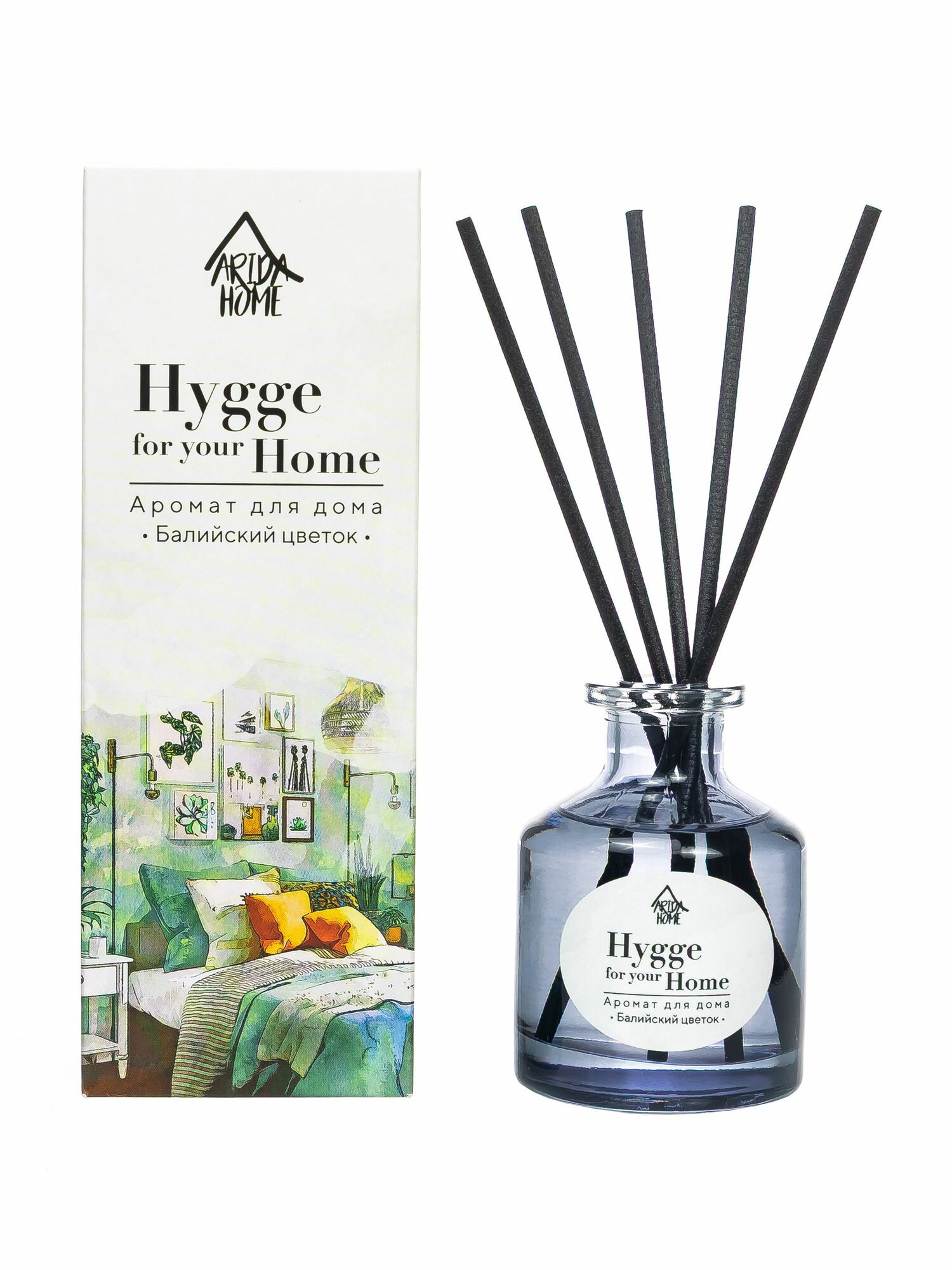 Диффузор Hygge Home Балийский цветок 50 мл, 0.2 кг, ZR389426701