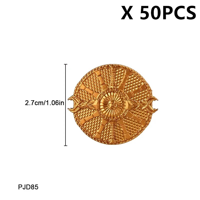 Декоративные монеты PJD85, 50шт