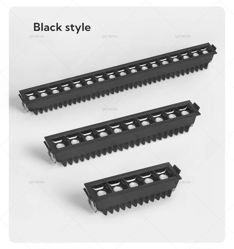 IWP Умный потолочный светильник COB 10Вт черный/белый Zigbee (Tuya app), Black, 30W