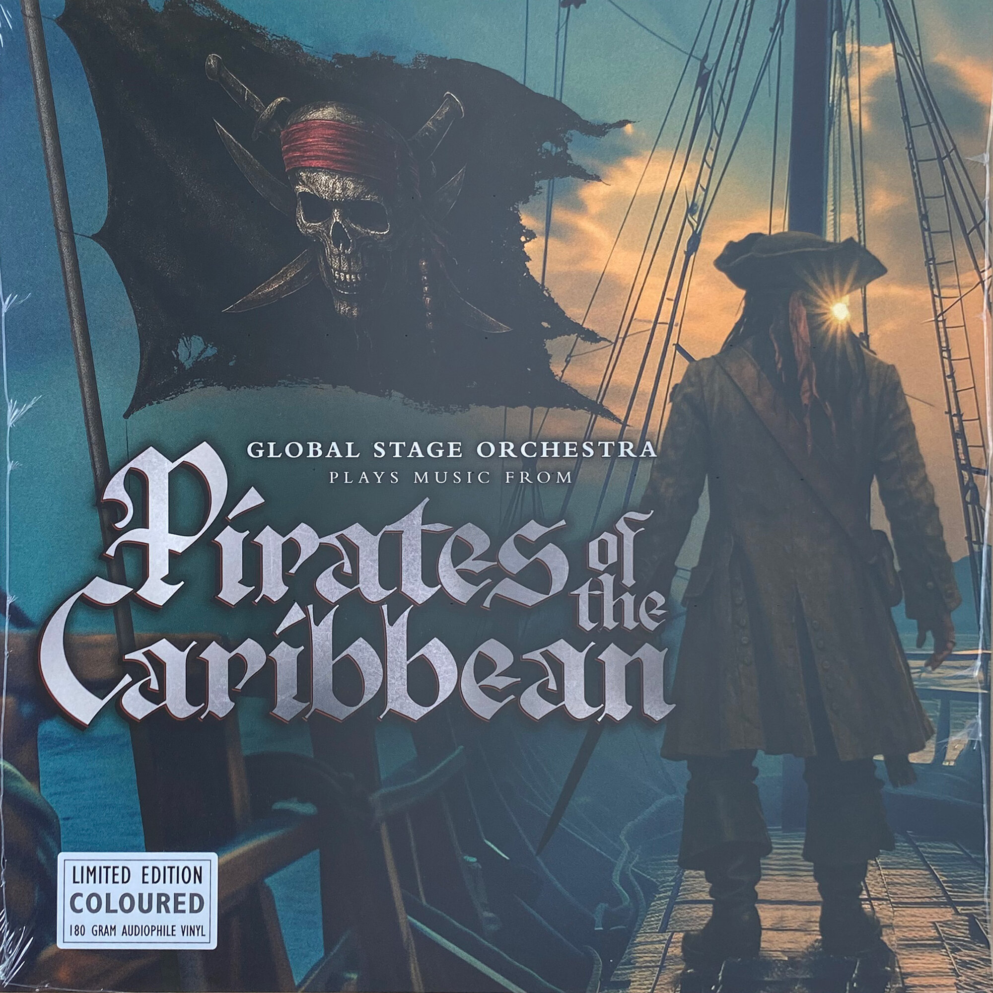 Виниловая пластинка Global Stage Orchestra - "Plays Music From The Pirates Of The Caribbean [Transparent Vinyl]"