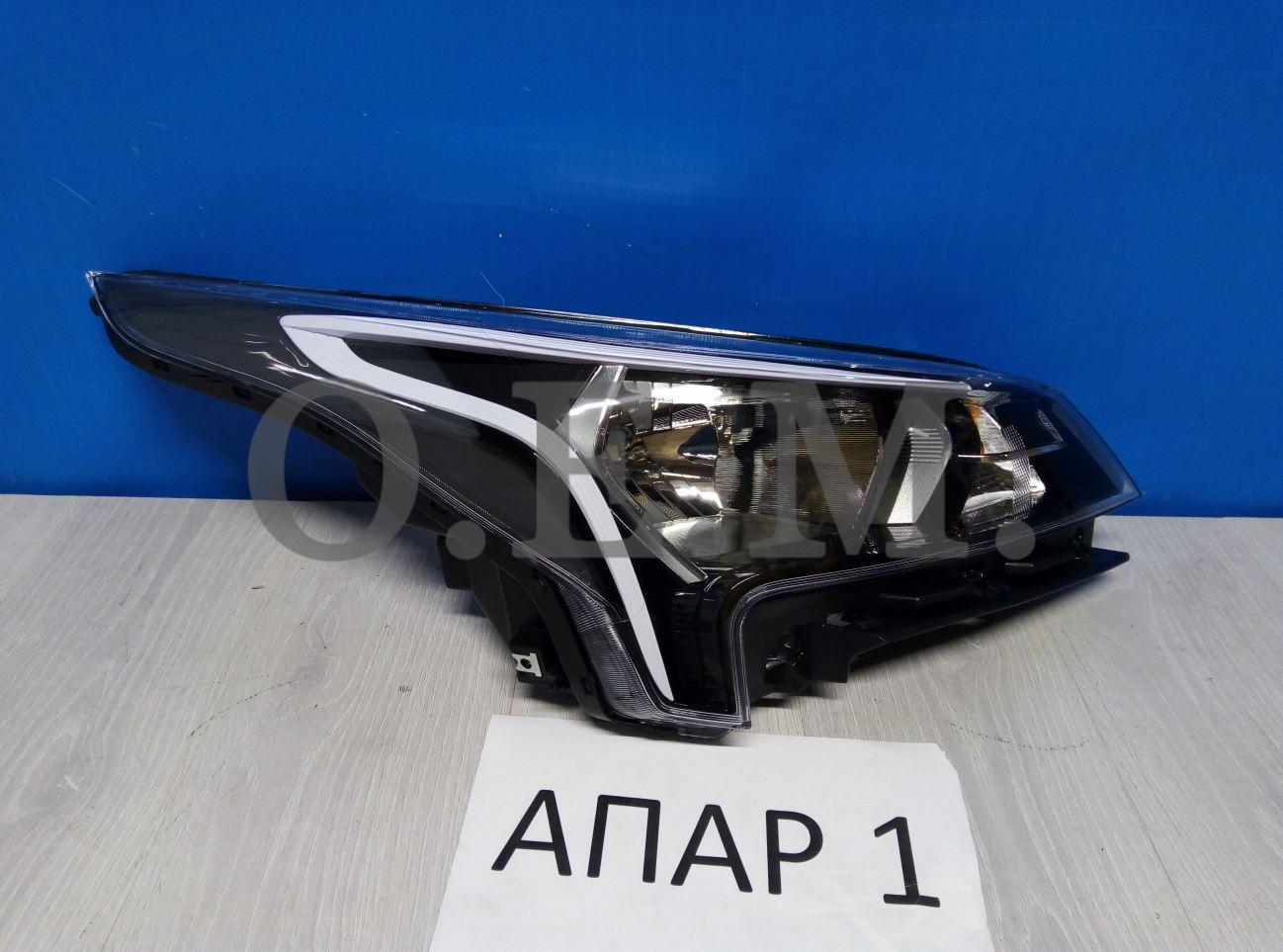 OEM OEM0186FR фара правая Rio (Рио) 4 fb 2020-нв, галоген, с корректоромфара правая Rio (Рио) 4 fb 2020-нв,