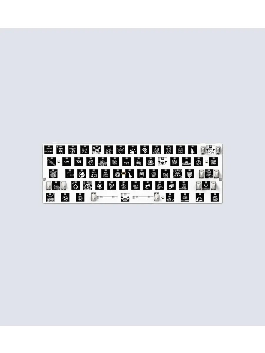 Клавиатура Wooting 60HE v2 Module плата ANSI 60% магнитная без корпуса, свитчей и кейкапов — фото 1
