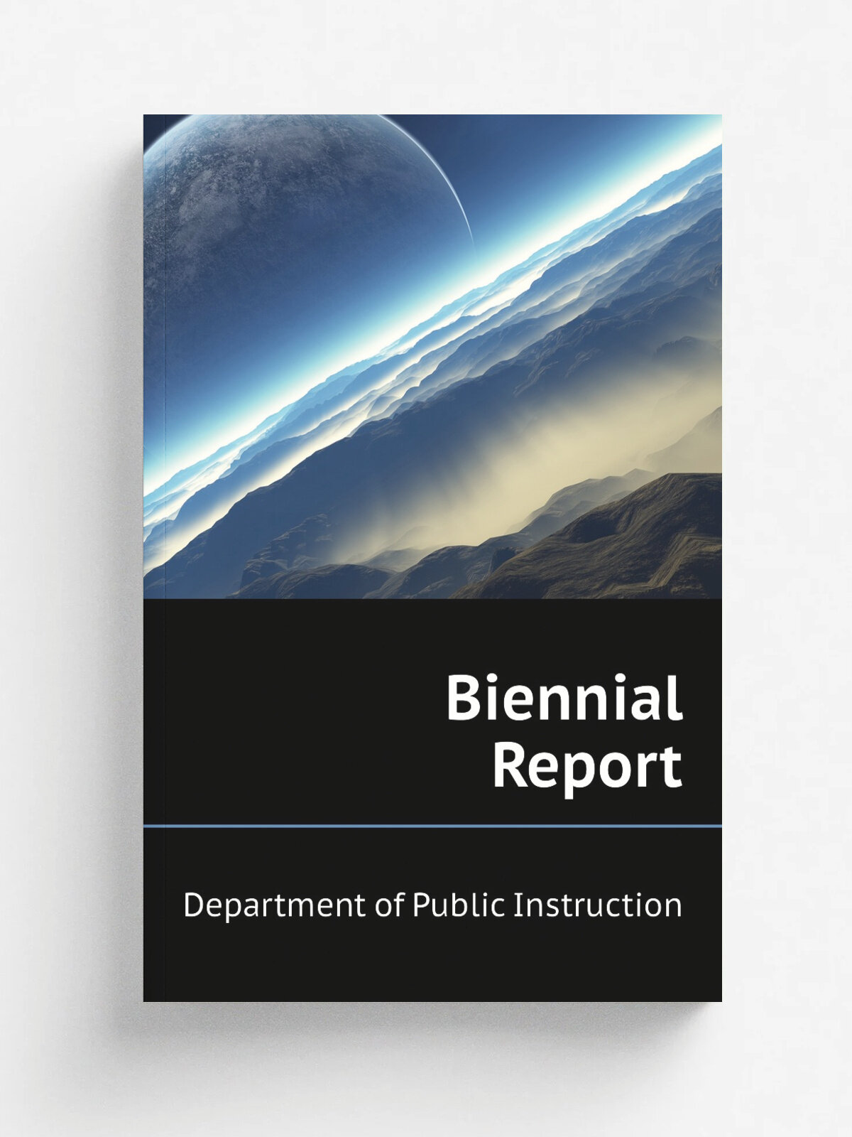Biennial Report | Department of Public Instruction | Репринт