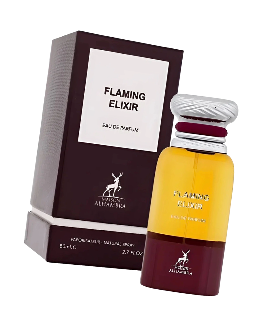 Духи унисекс Alhambra Flaming Elixir 80 мл - Альхамбра Флейминг Эликсир