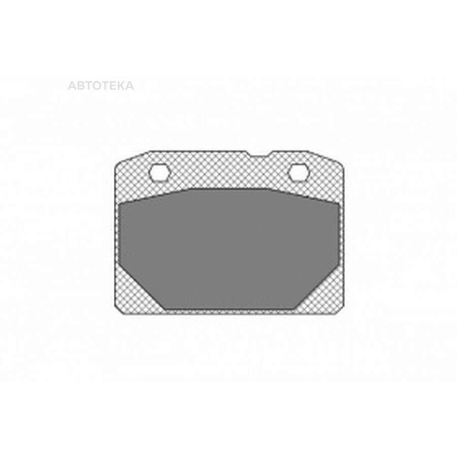 SCT Тормозные колодки (комплект 4 шт.) SP 102 SCT GERMANY SP102