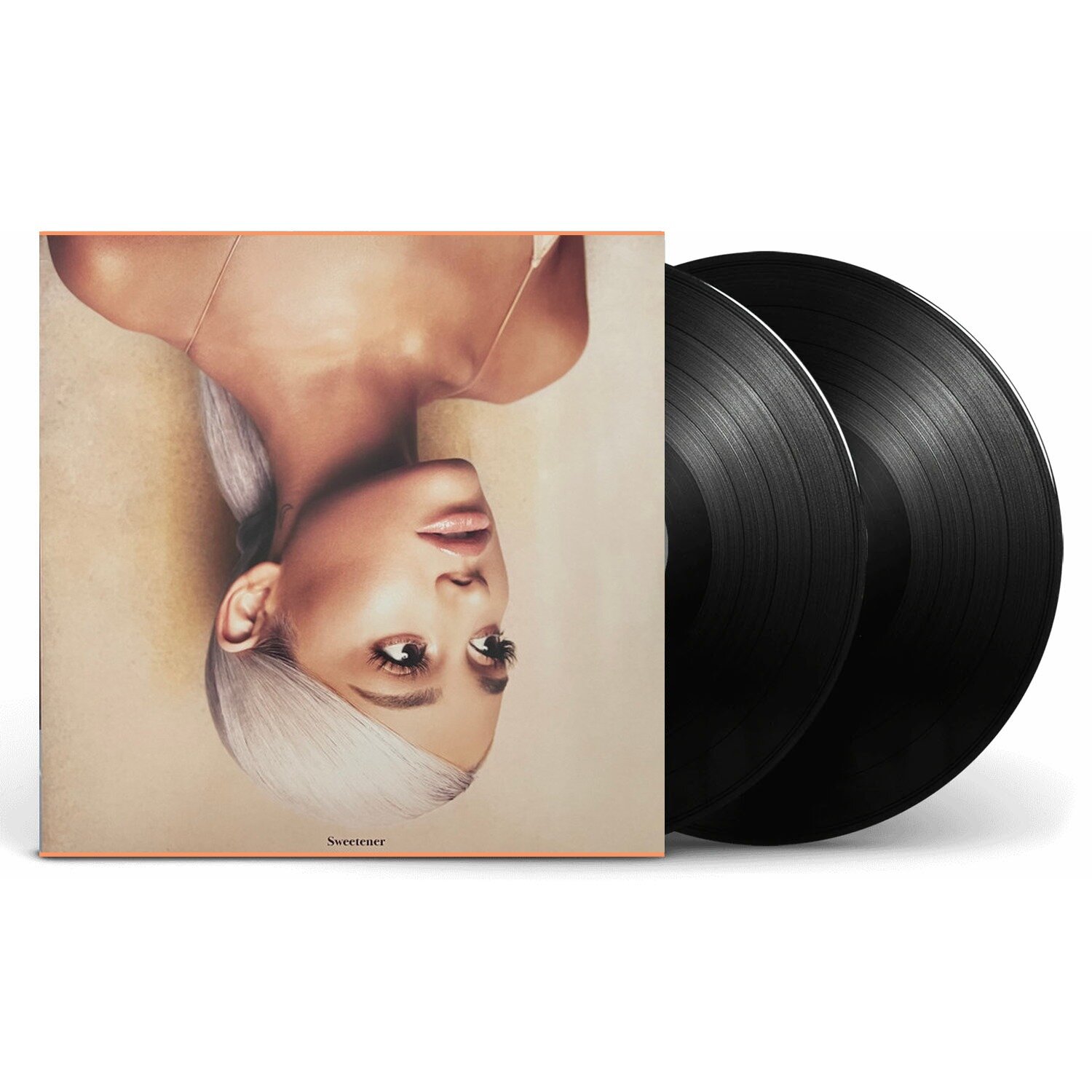 Виниловая пластинка Ariana Grande - Sweetener /> 2 x Vinyl, LP, Album, Reissue, Stereo, Clear With Orange Splatter