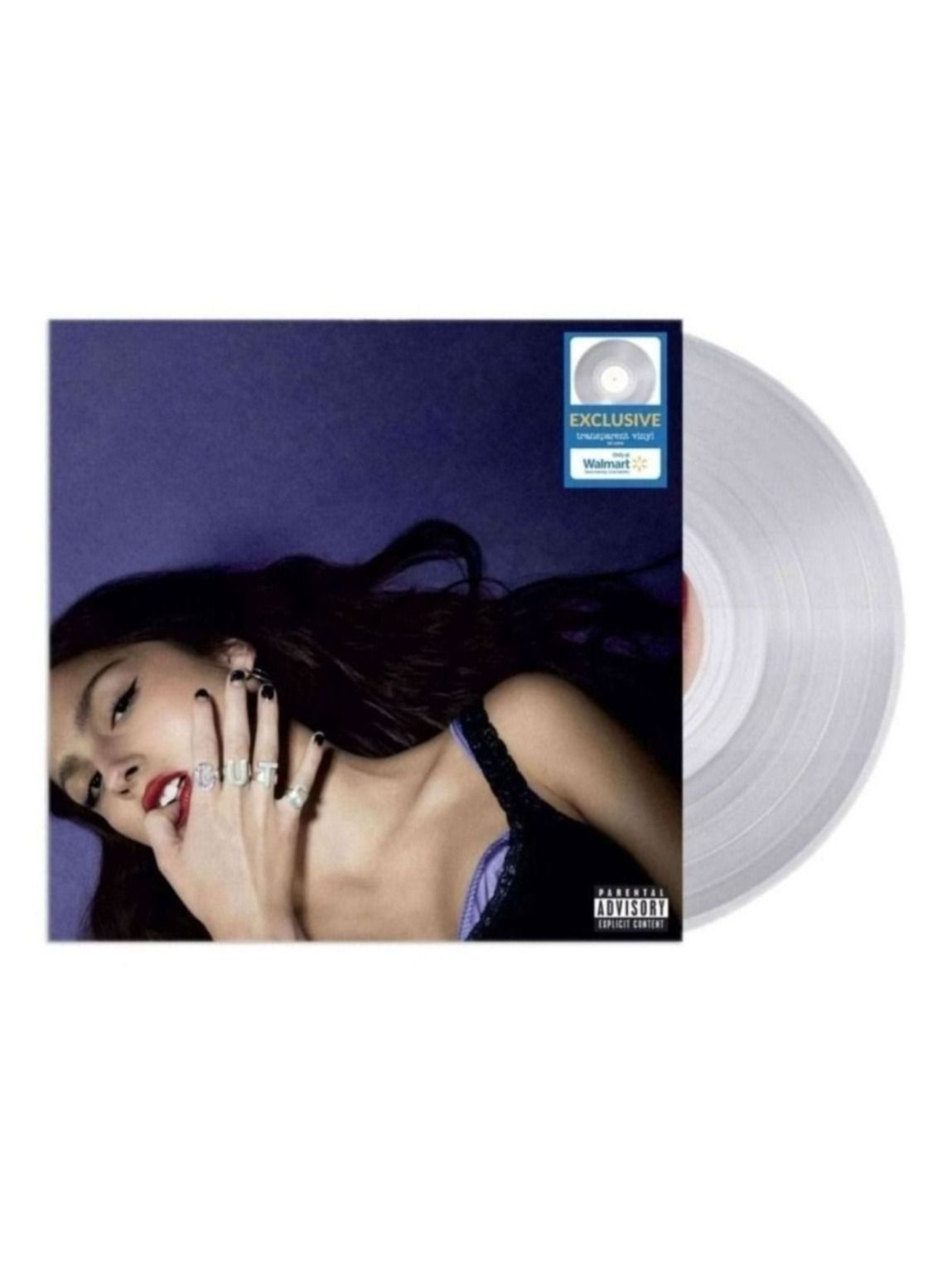 Виниловая пластинка Olivia Rodrigo - Guts, Limited Edition Transparent vinyl, Новый,