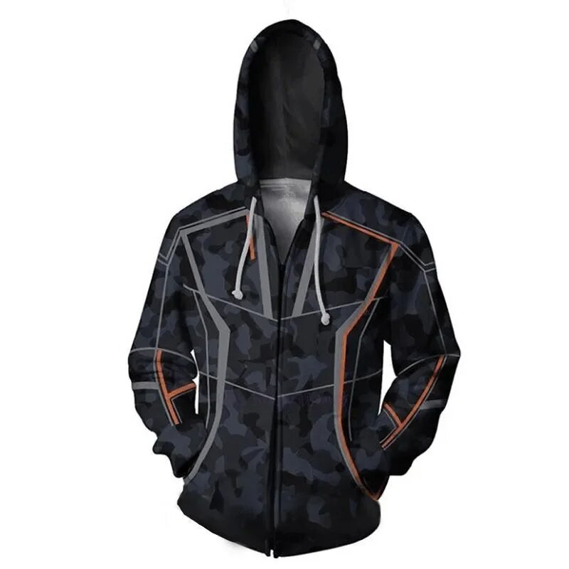 Толстовка Endgame с капюшоном и шляпой Тони Старк 4XL, Jacket 3