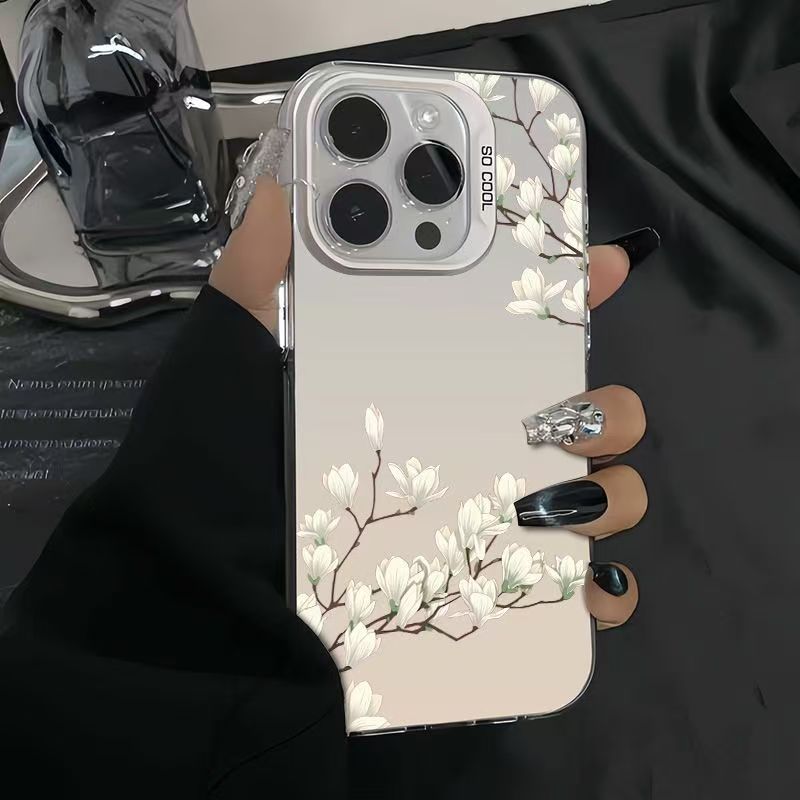 Чехол на Айфон 11 цветы / iPhone 11