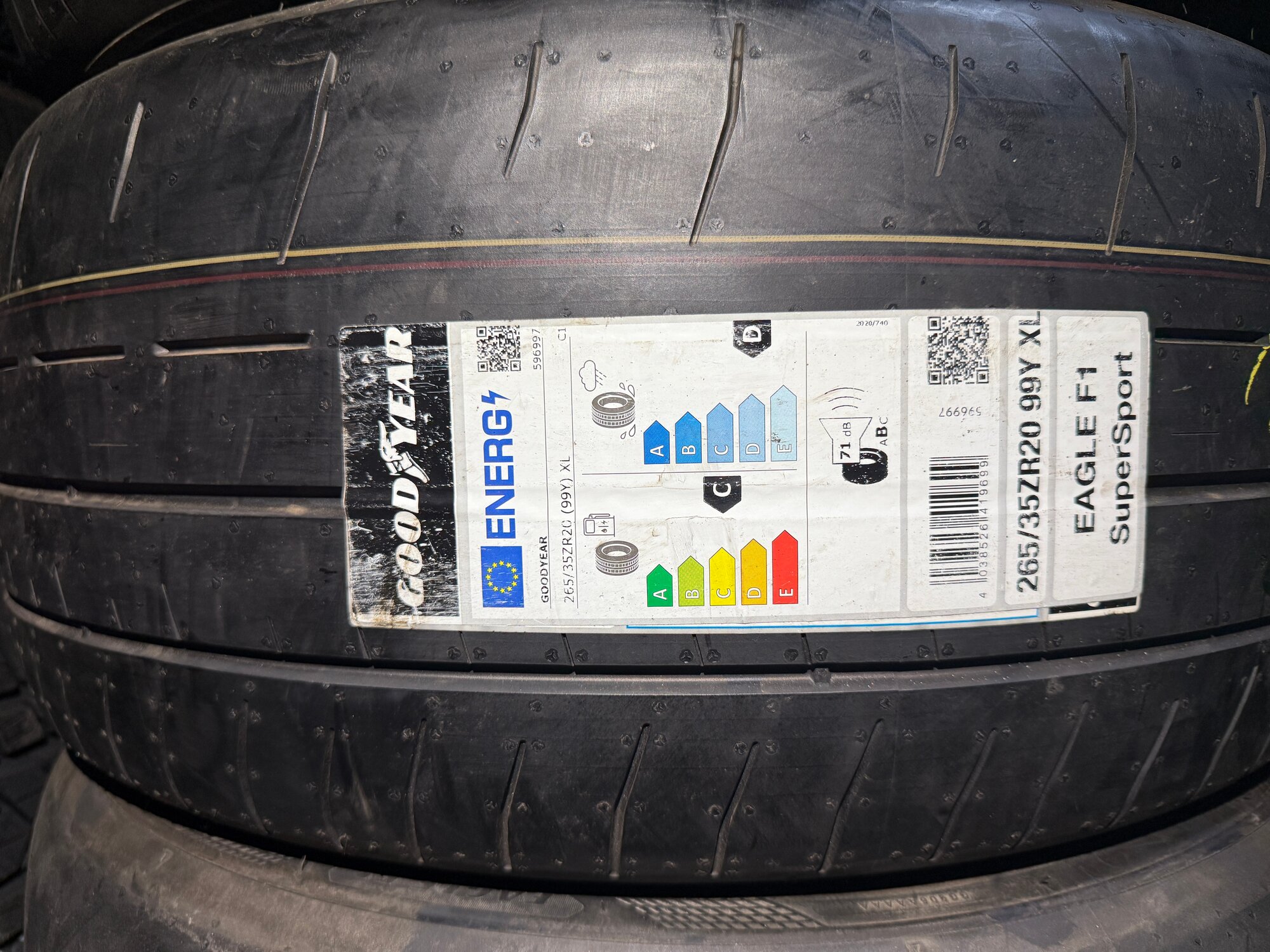 Goodyear Eagle F1 SuperSport RS 265/35 R20 99Y