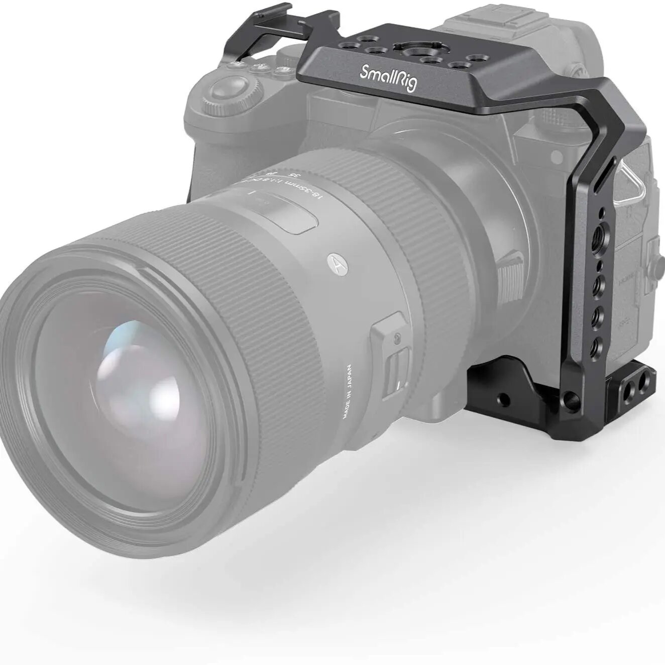 Комплект клетки SmallRig S5 S5D для камеры Panasonic LUMIX S5 S5D Клетка для камеры из алюминиевого сплава с рейкой НАТО и креплением для холодного башмака -2983