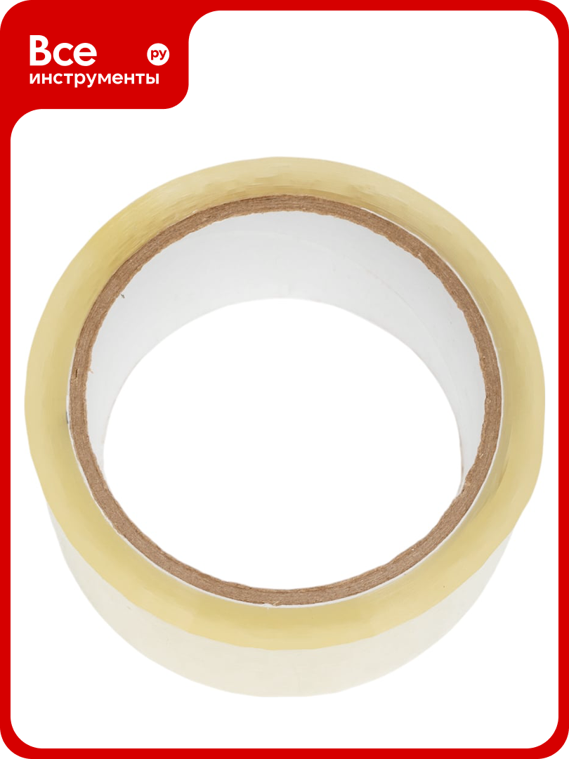 Клейкая лента Ultra tape 48мм, 55м 45мкм, прозрачная, 6шт/уп 4687206399402, полипропиленовая основа, водостойкая