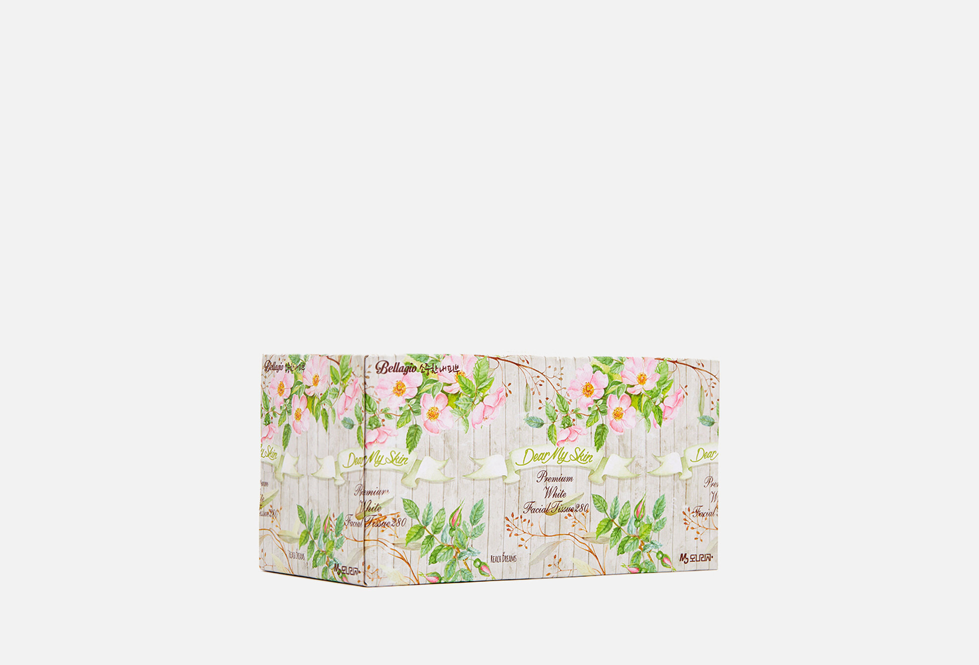 Двухслойные салфетки для лица MONALISA в ассортименте