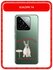 Чехол на Xiaomi 14 / Сяоми 14 с принтом "Heal the rabbit", прозрачный