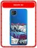 Чехол на Xiaomi Redmi 9C / Сяоми Редми 9C с принтом "JDM коллаж", прозрачный