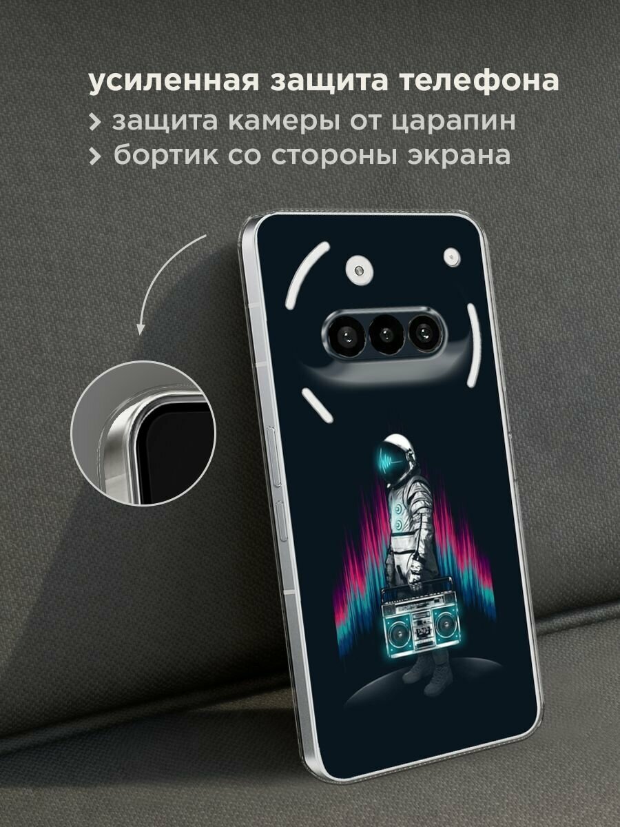 Чехол на Nothing Phone 3a / Нотинг Фон 3а с принтом "Космическая вечеринка" — фото 1