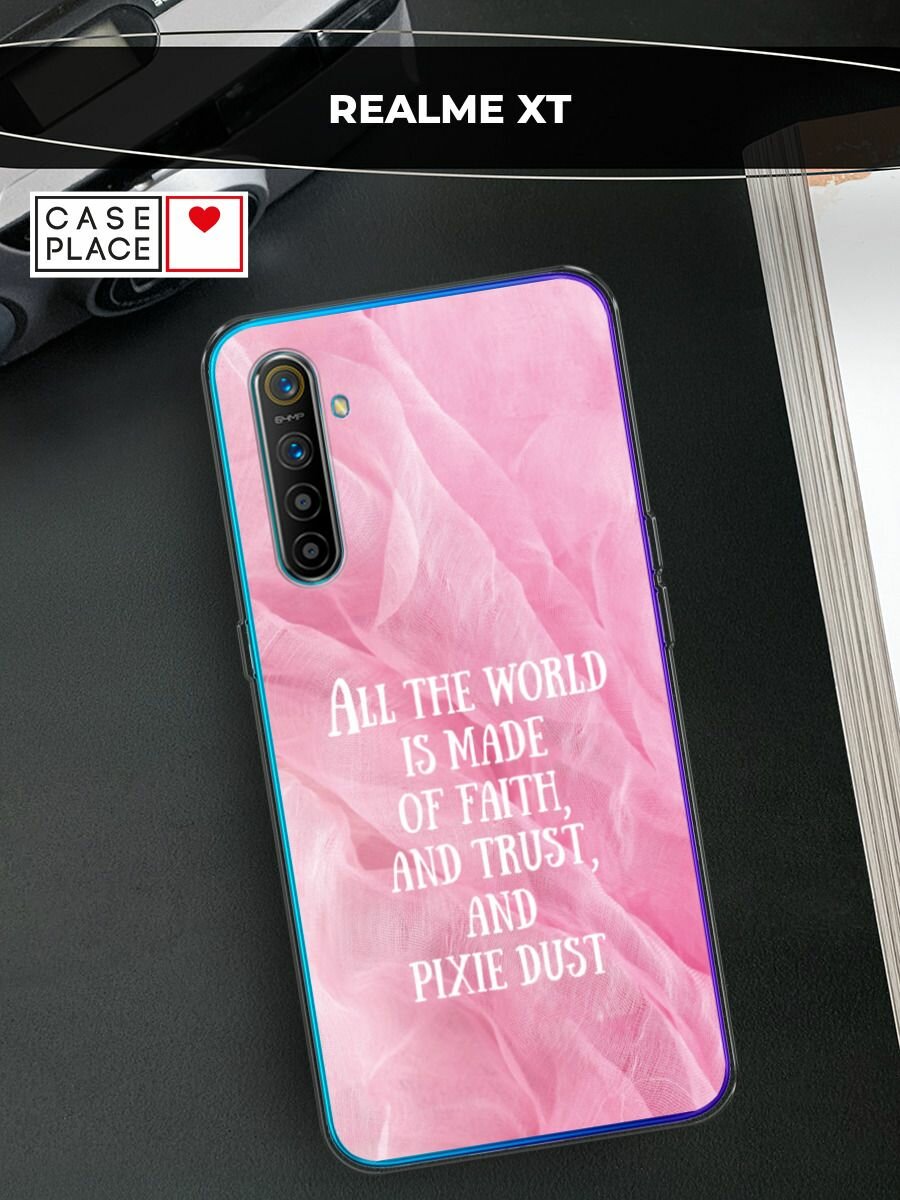 Чехол на Realme XT / Реалми XT с принтом "Pixie dust - 8 марта"
