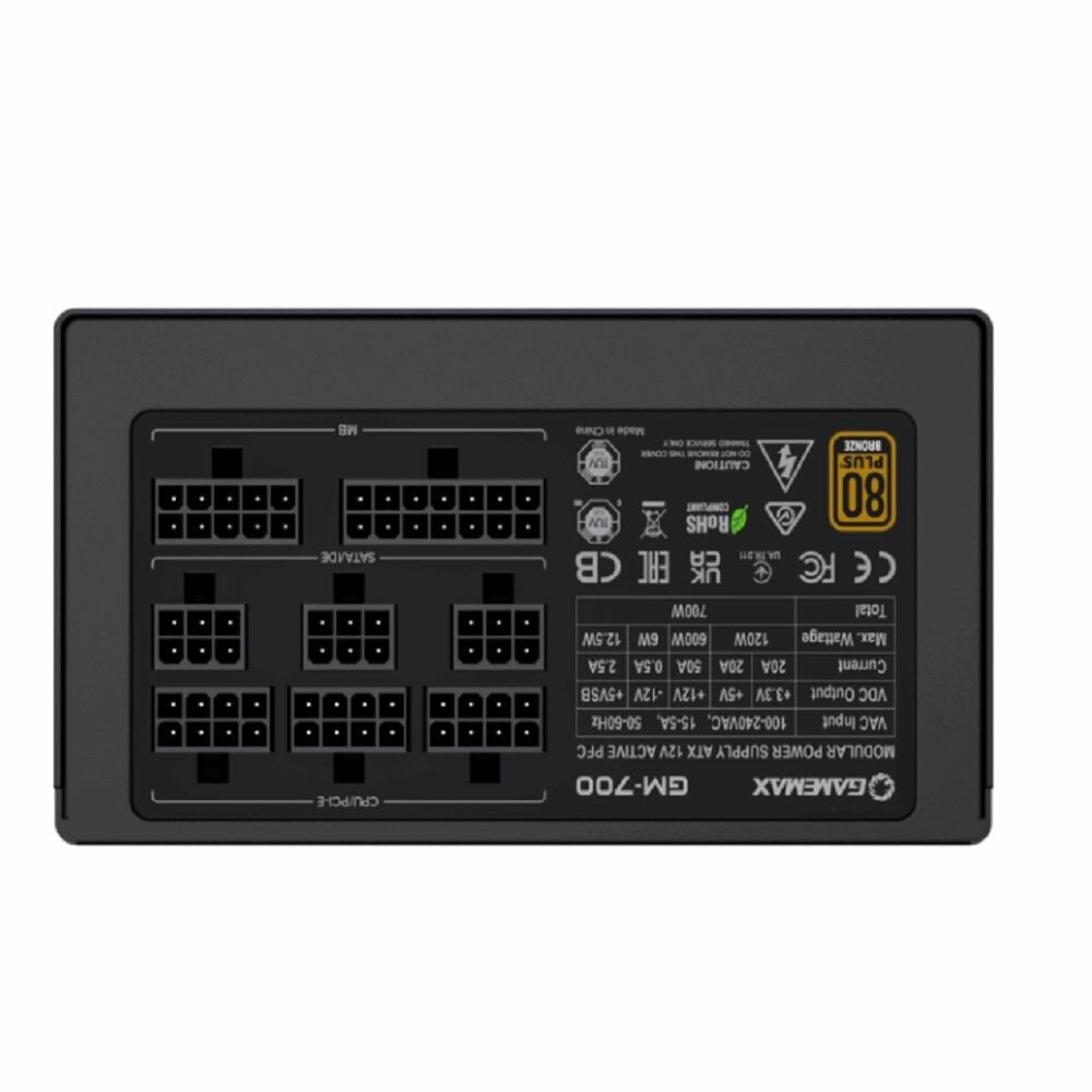 GameMax GM-700 Блок питания ATX 700W GameMax GM-700