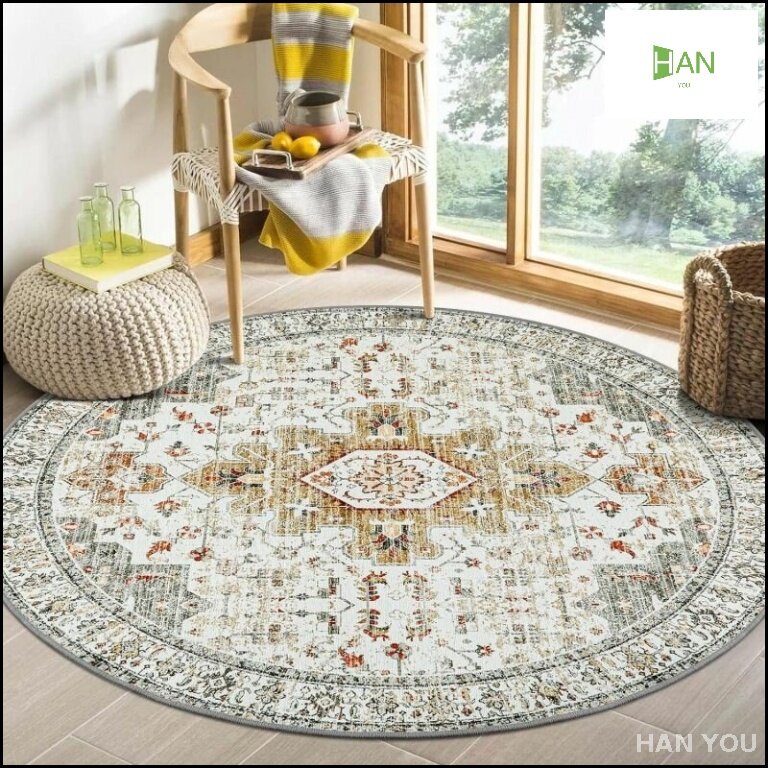 Эксклюзивный персидский ковер круглой формы