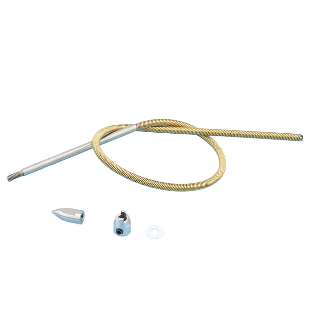 Гибкий вал 4,76 мм 3/16 дюйма, левый/правый, длина 425 мм, гибкий кабель с гайкой гребного винта с собачкой привода, прокладка для бензиновой/электрической лодки с дистанционным управлением