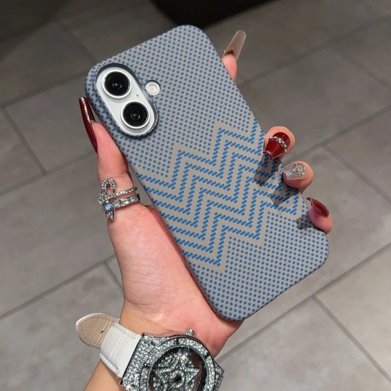Чехол для iPhone 16 Pro, texture grey