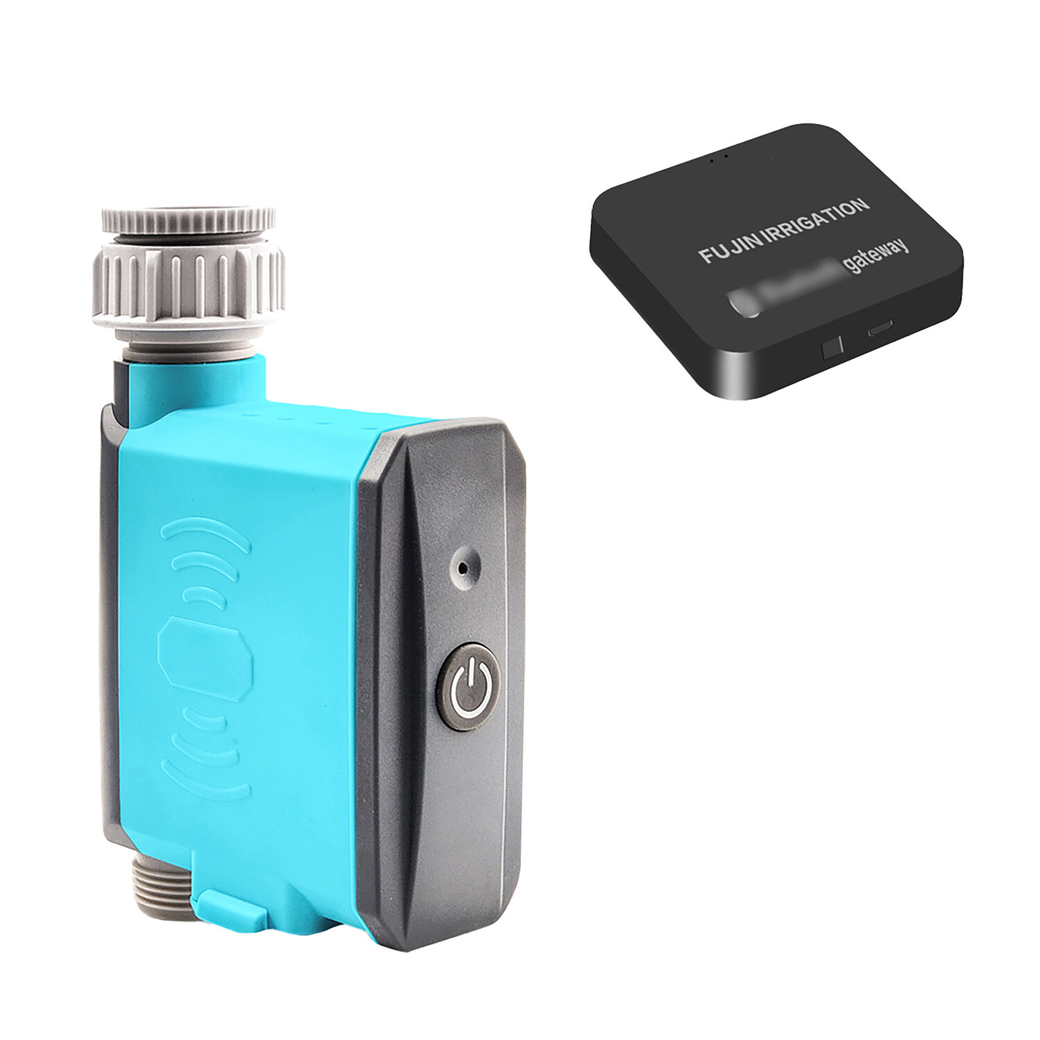 Умный контроллер полива для растений с Wi-Fi и BT, таймер полива, устройство для полива сада, машинка для полива, автоматический инструмент полива, цвет BT-шлюза: белый, черный (выбор), входная резьба контроллера полива: 3/4 дюйма, присоединительная
