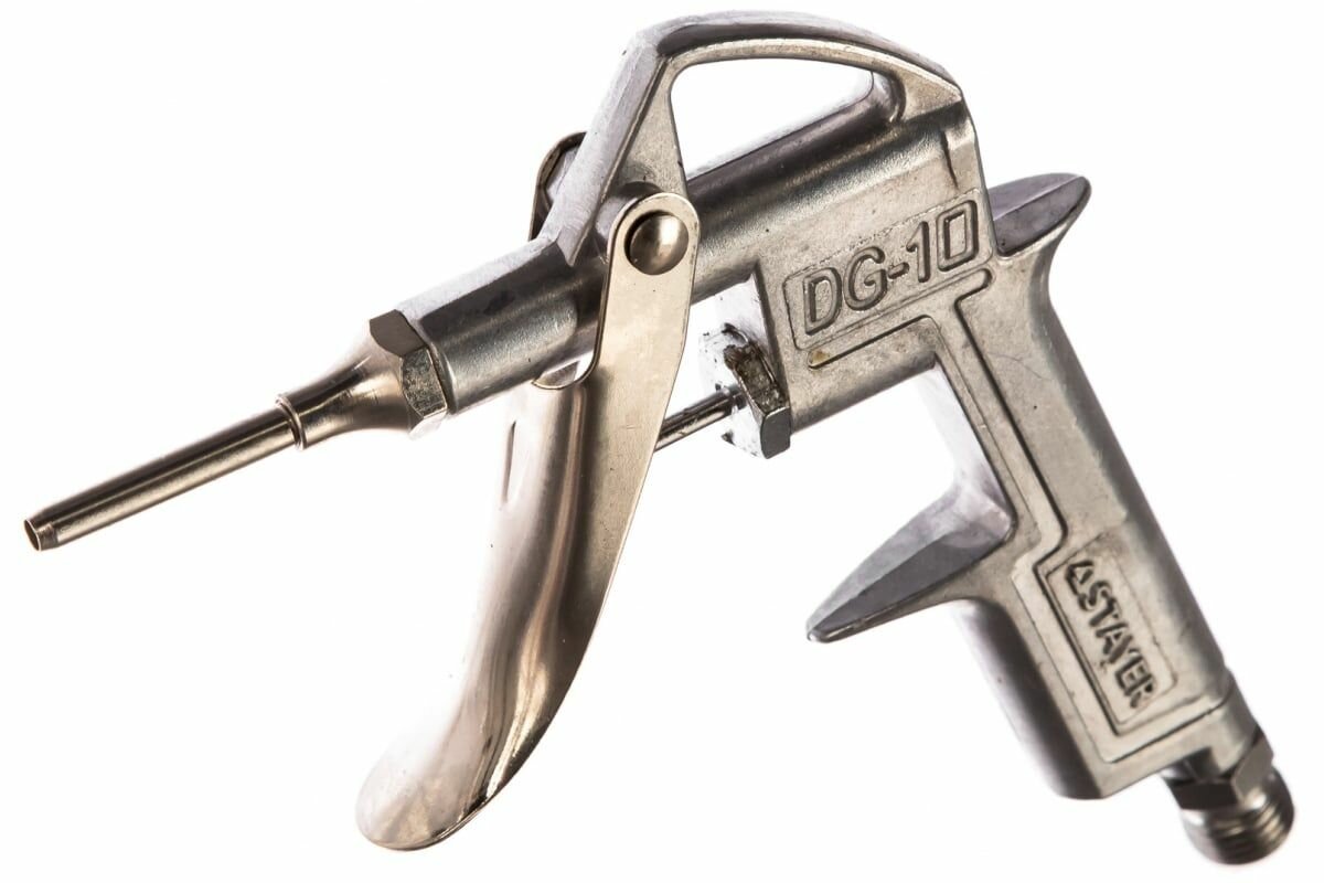 Пистолет STAYER, для продувки, без манометра, рабочее давление 15 атмосфер