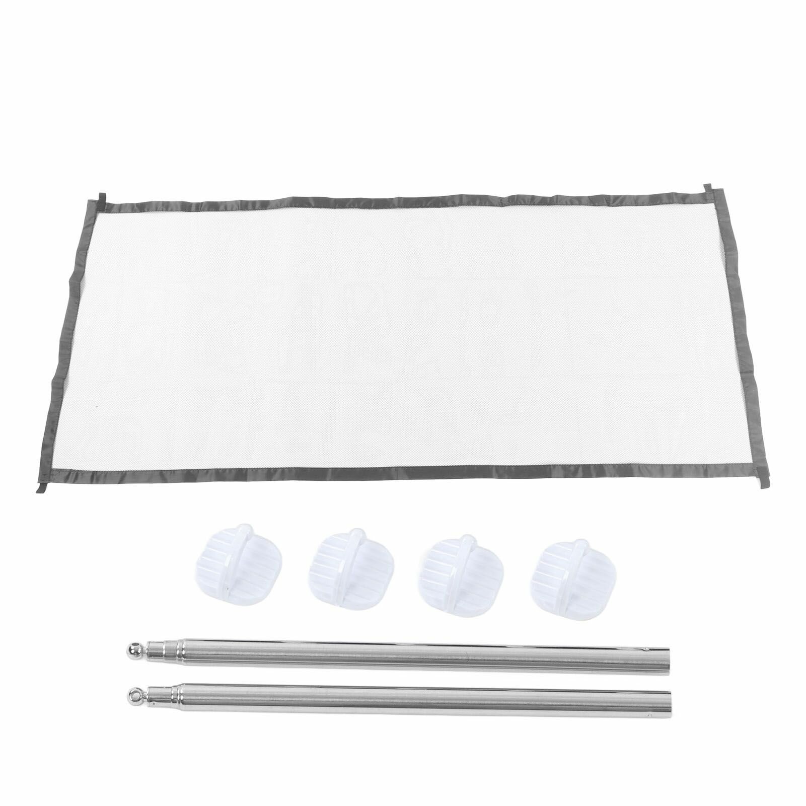 Расширяемые сетчатые ворота для собак, складной безопасный корпус, детские ворота с крючками для дверных проемов, лестниц