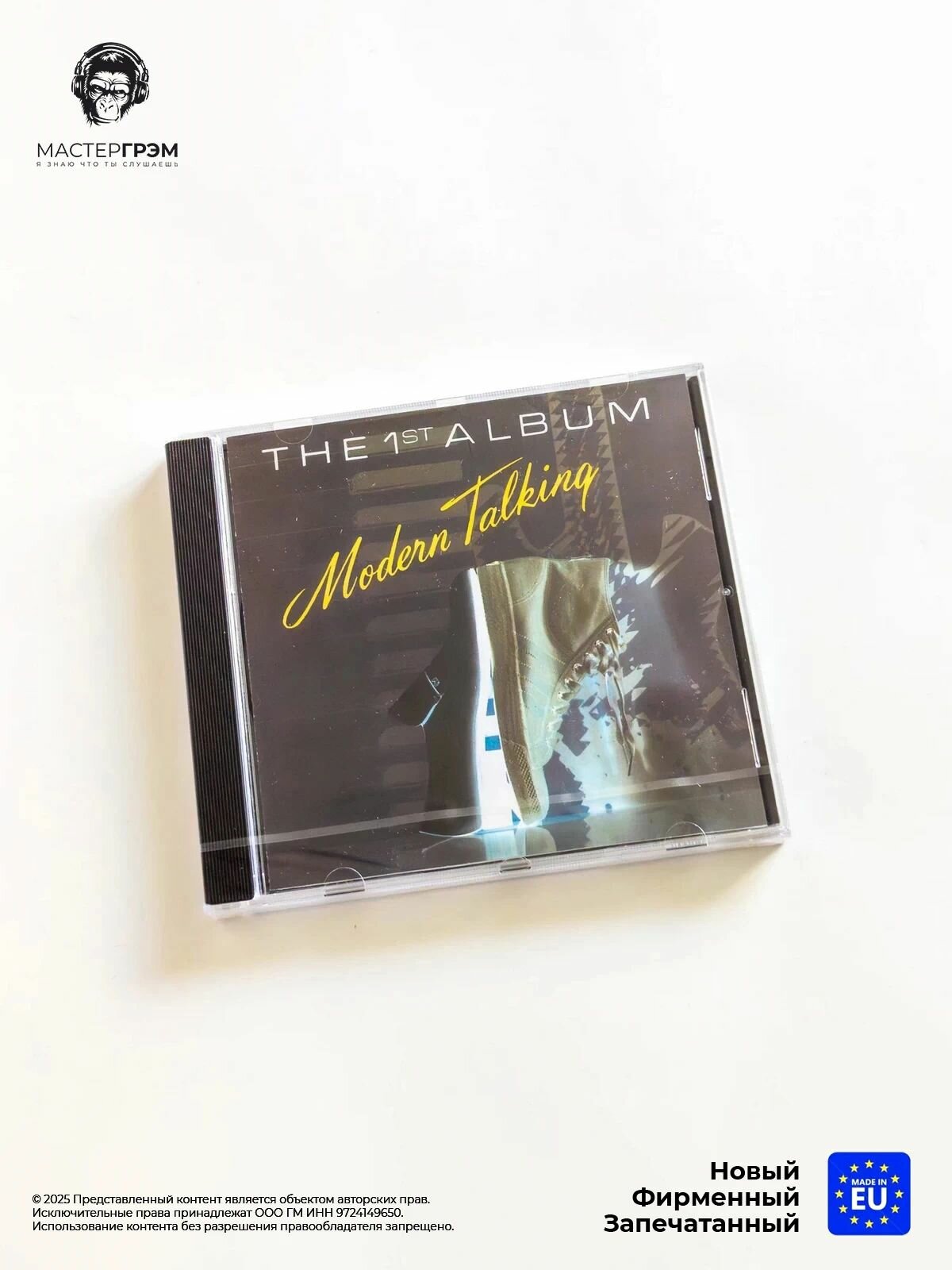 CD диск Modern Talking - The First Album (CD) 1989, Jewel Case