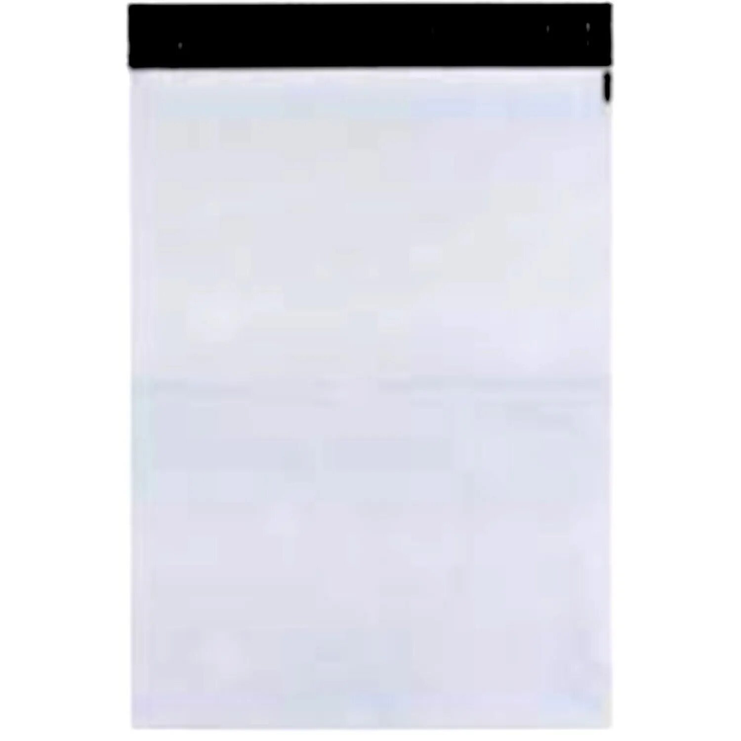 Курьер-пакет ПВД без печати, без ксд, размер 150x200+40, 45мкм, 25 шт/уп