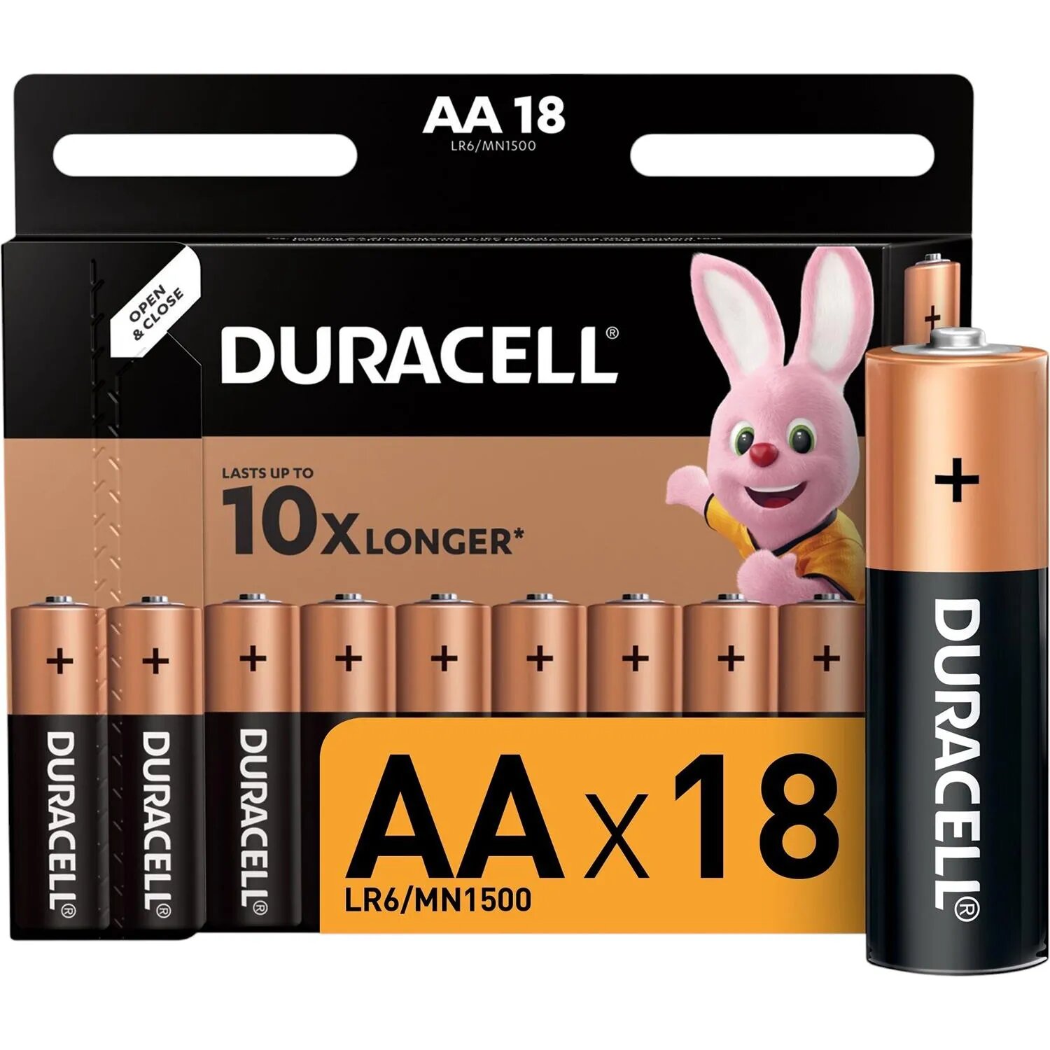 Батарейки DURACELL BASIC АА/LR6 бл/18шт