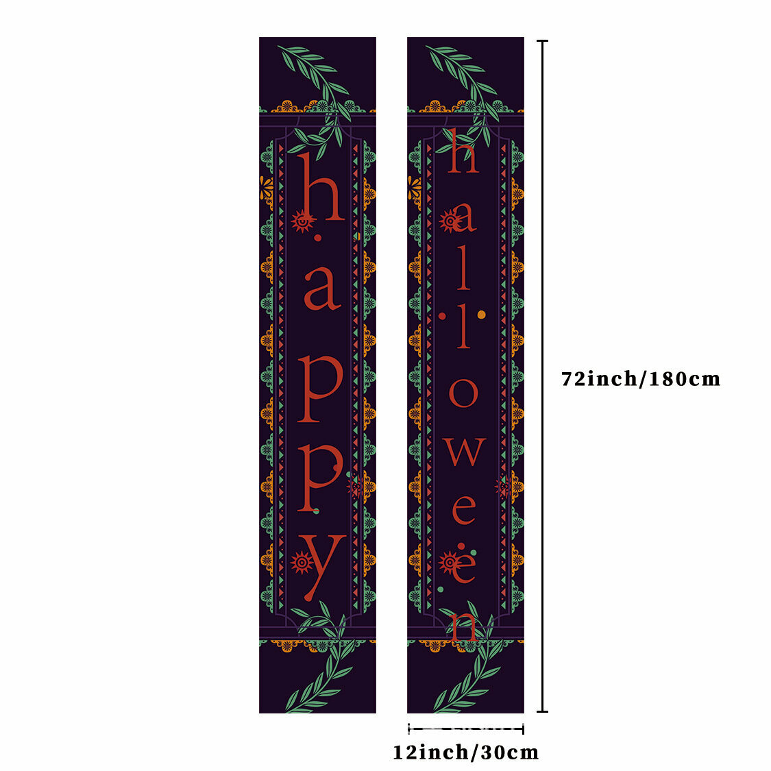 Адвент-календарь "Летучая мышь" 029, ткань для флага, полиэфирная ткань, 30x180 см